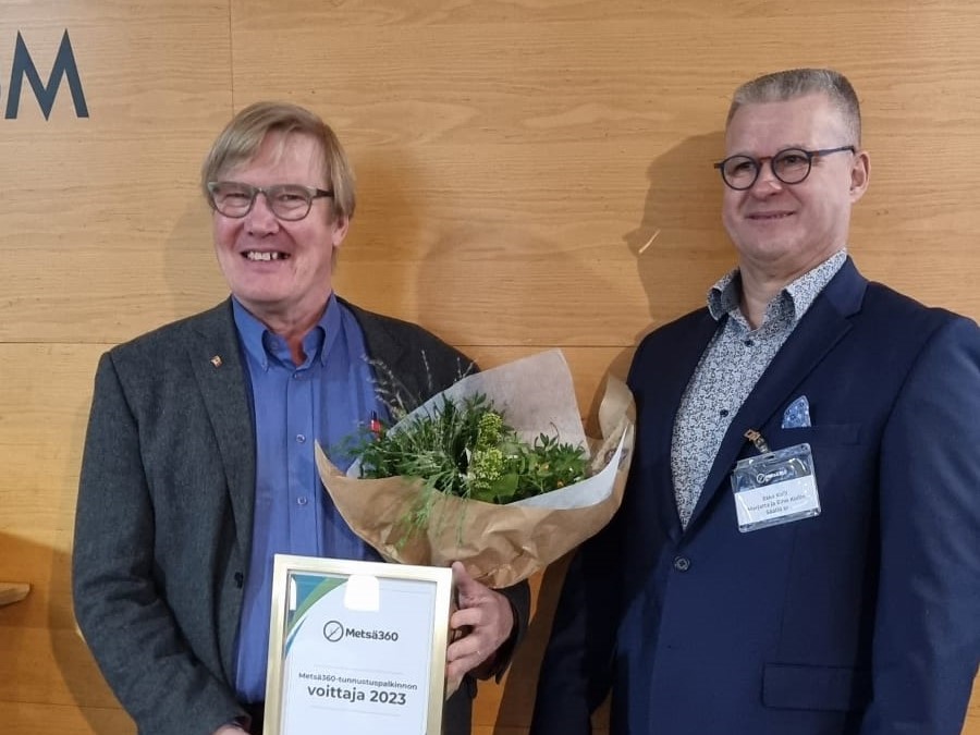 Vuoden 2023 Metsä360 palkinto Arbonautille | Ajankohtaista - Kollin Säätiö